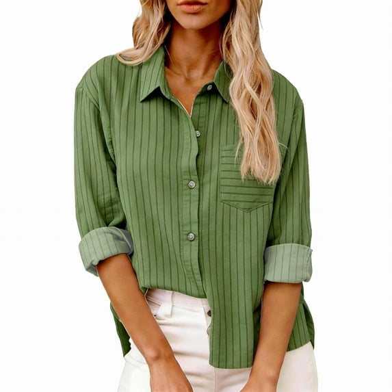 Business Casual Tops for Women, Yigetop Women's Casual Collared office ...