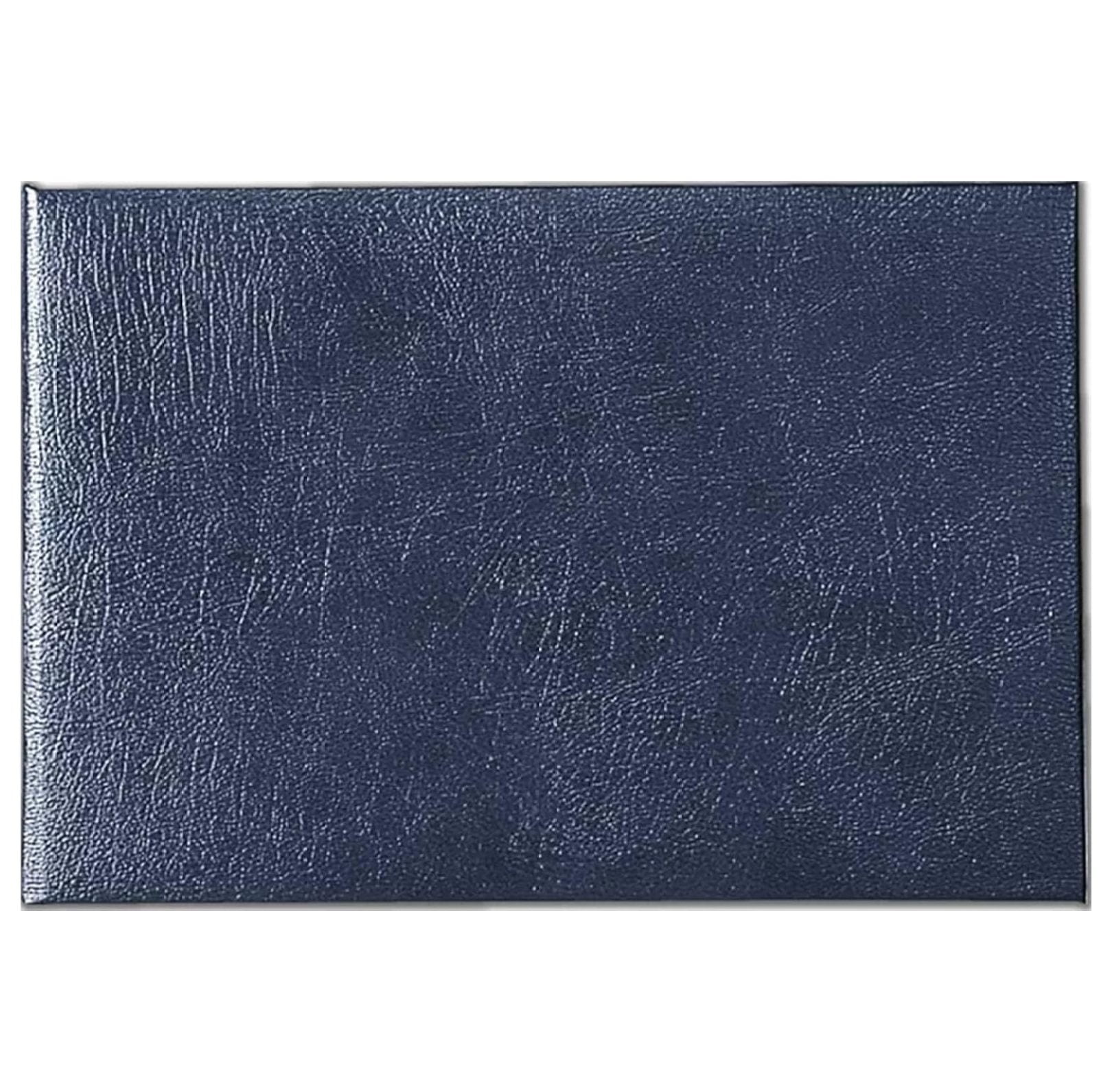 Business Check Binder 7-Ring - 3 Checks Per Page - Blue Vinyl Cover ...