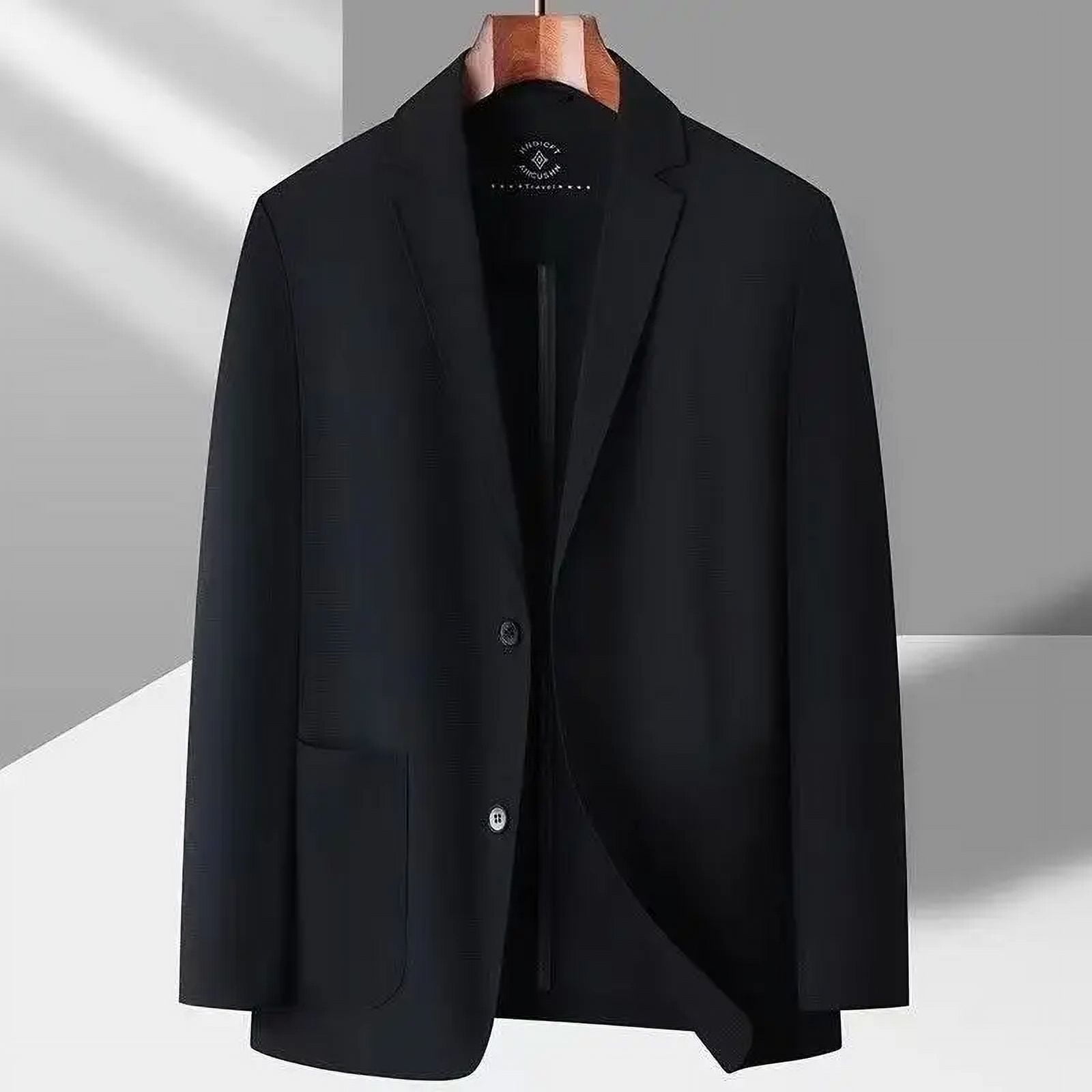 Business Coat Oversize Black Dress Jackets Men's Suit Plus Big Size ...