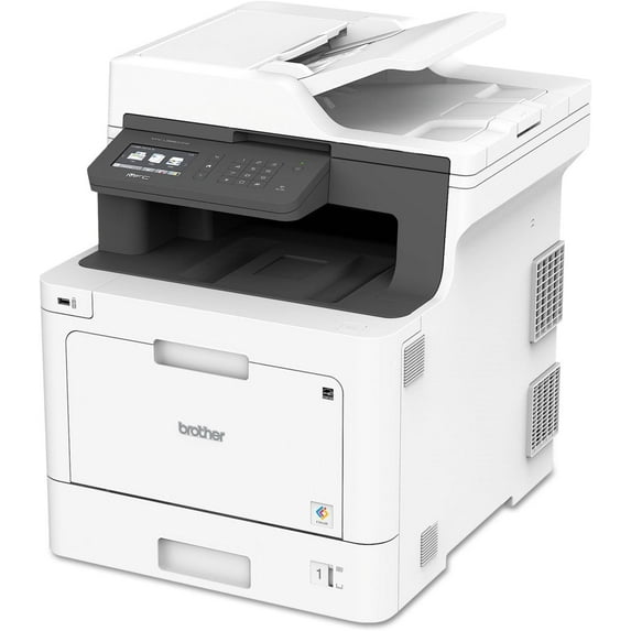 Business Color Laser All-in-One Printer with Duplex and Wireless, White ...