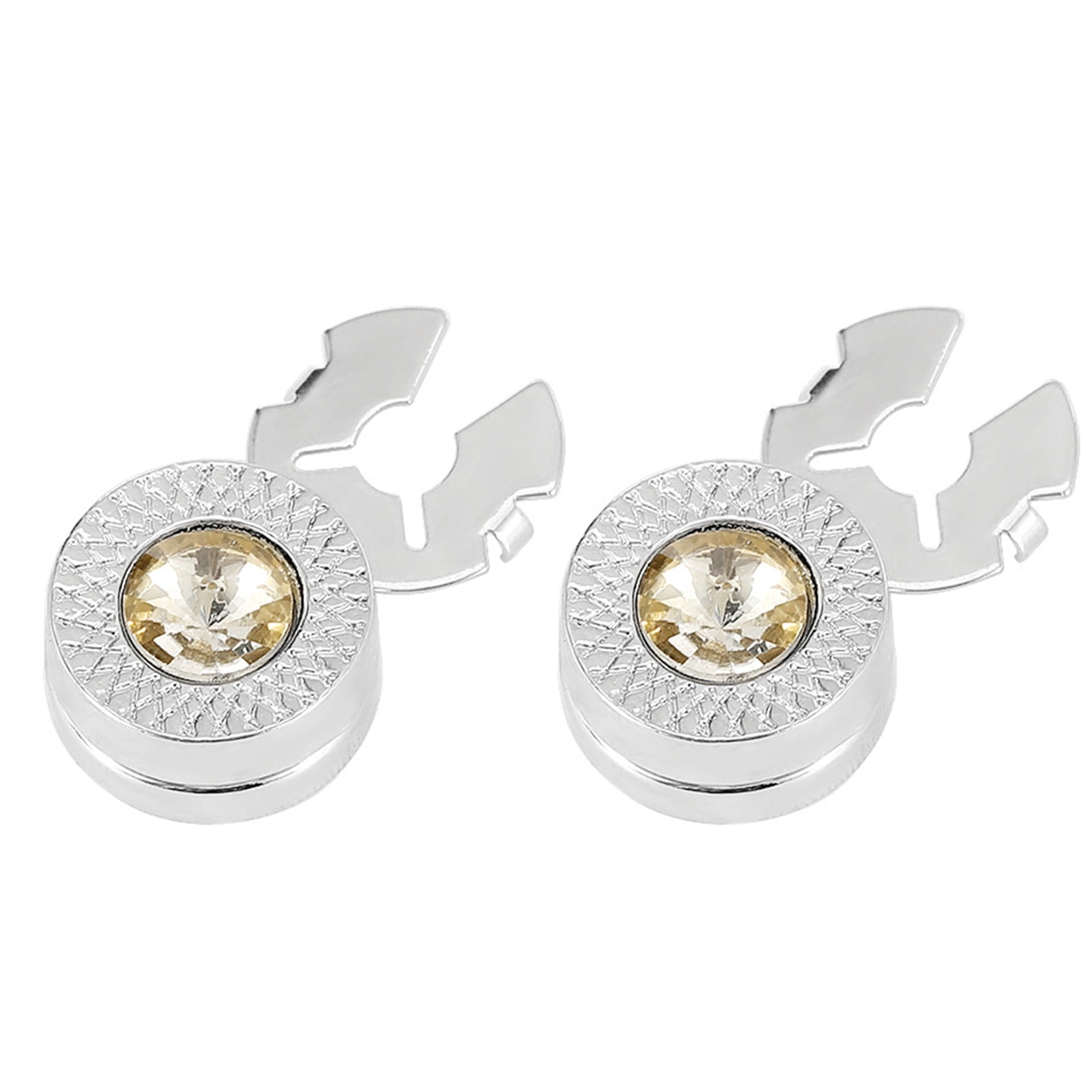 Business Cuff Links Cats Eye Button Covers Shirt Button Covers Round ...