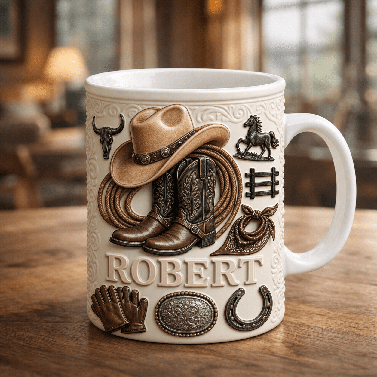 Business Dad Custom Mug, Personalized Accent Mug for Father’s Day ...