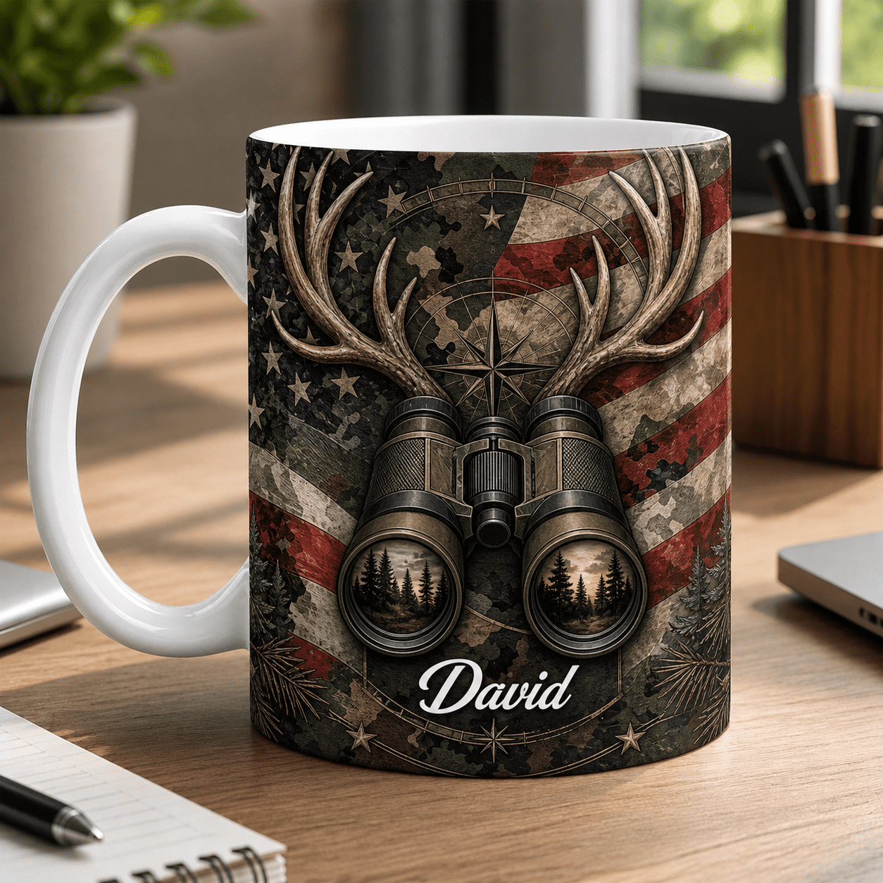 Business Dad Custom Mug, Personalized Accent Mug for Father’s Day ...