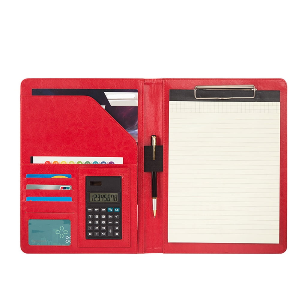 Business Document Case with Clipboard Leather Clipboard Folder for ...