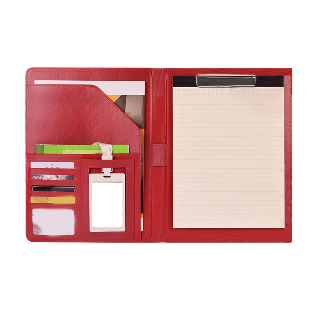 Business Document Case with Clipboard Leather Clipboard Folder for ...