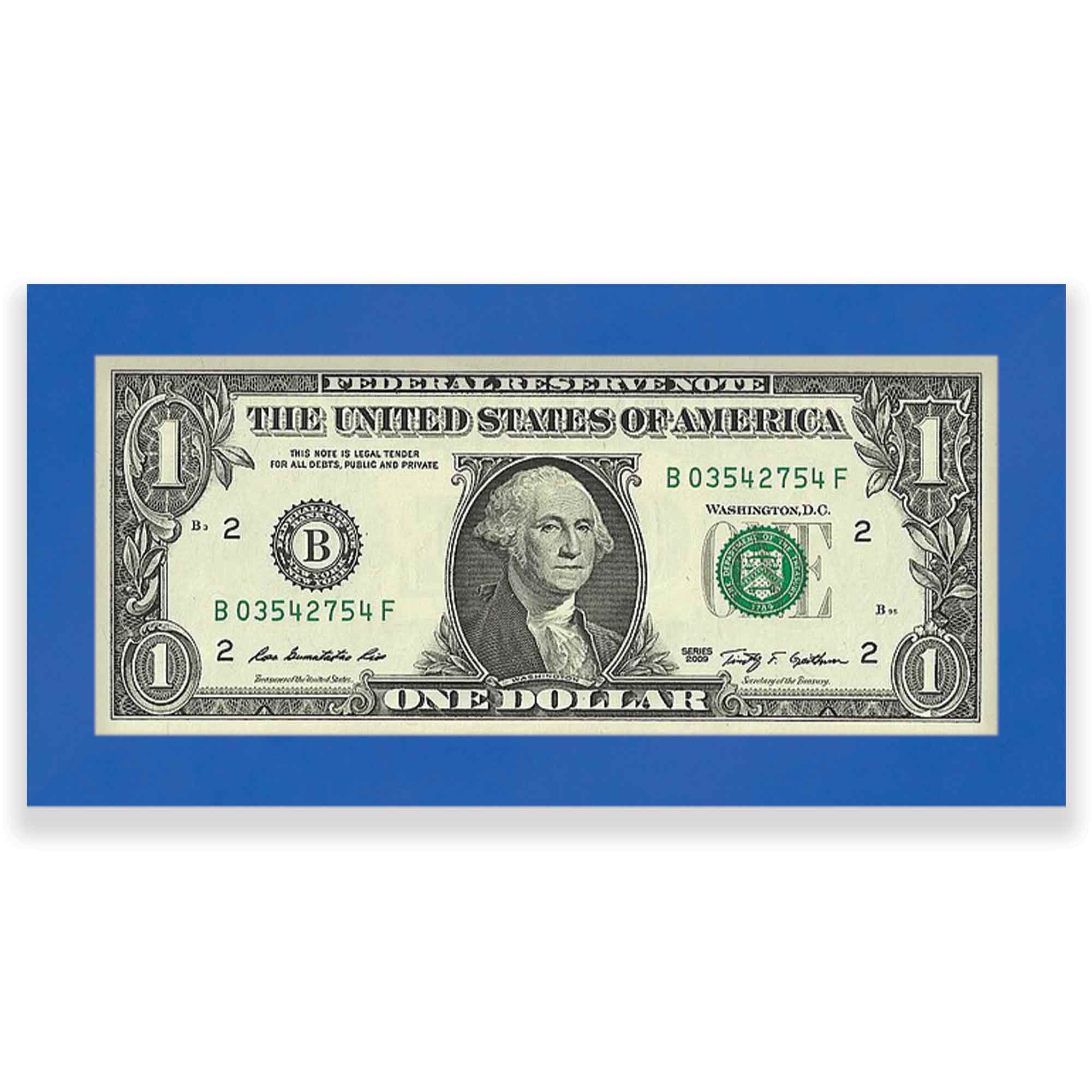 Business First Dollar Frame - Blue Wood - Walmart.com