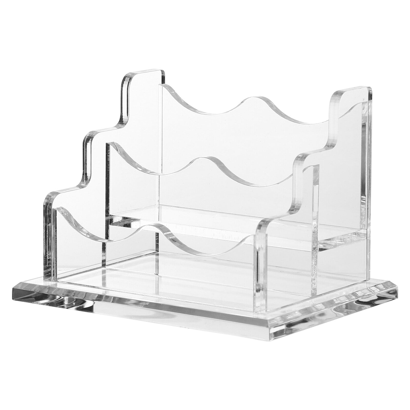 Business Holder Office Business Display Stand Desktop Storage Box ...