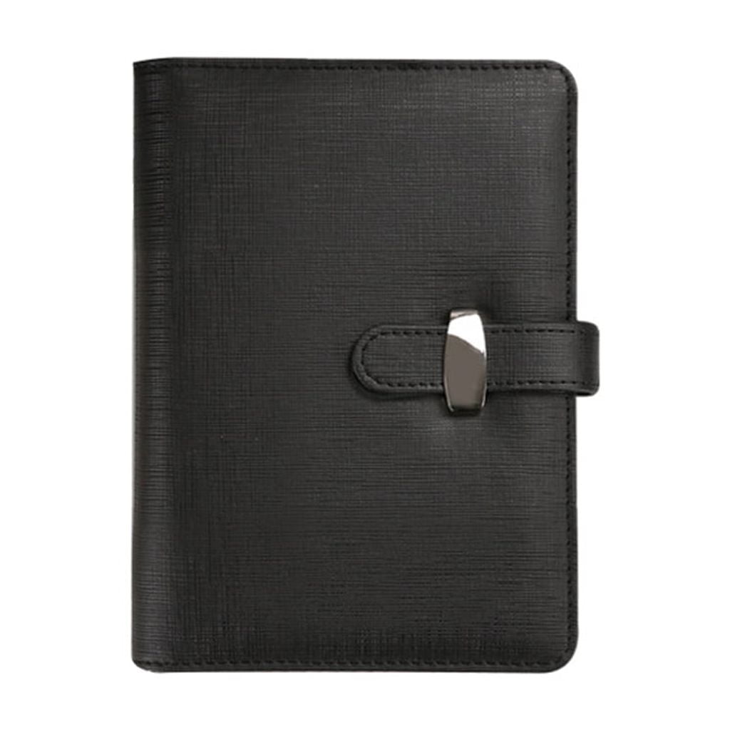 Business Journal With 6 Rings Binder Covers Refillable Hardcover ...