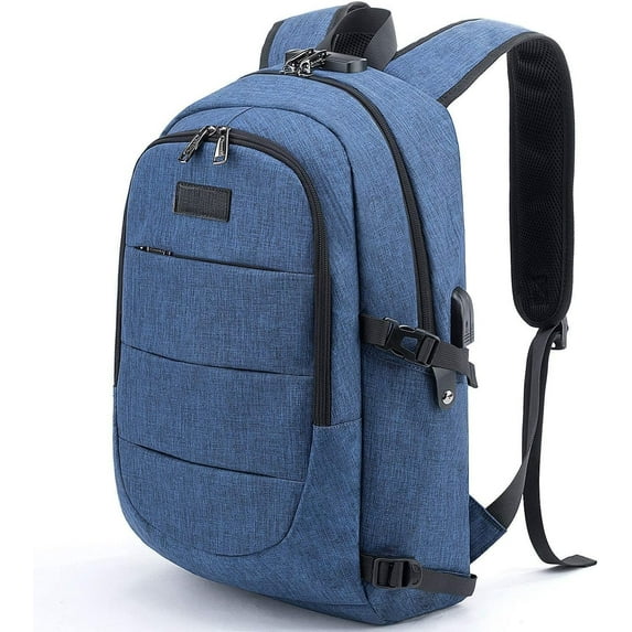Business Laptop Backpack Anti- Backpack with USB Port and Lock 15.6 ...
