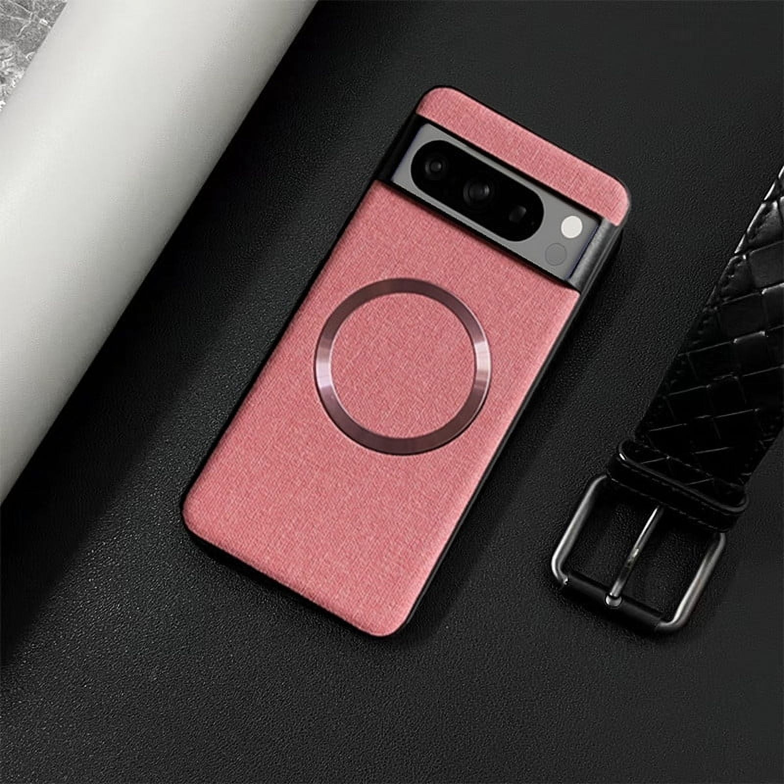 Business Magnetic Soft Gel Full Protective Case with Fabric Texture for ...
