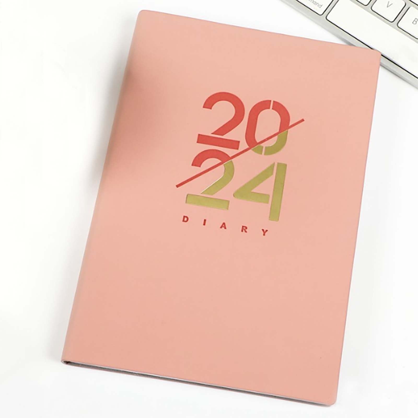 Business Notebook Pink|2024 Agenda Book Home Supply Schedule Planner ...