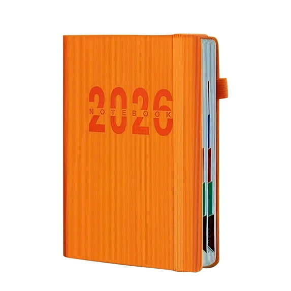 Business Notebook (Six-Color Variation Set), Lay-Flat Binding ...