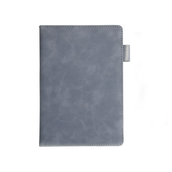 Business Notebook Stationery Blank Page A5 Insert Pen Leather Notepad ...