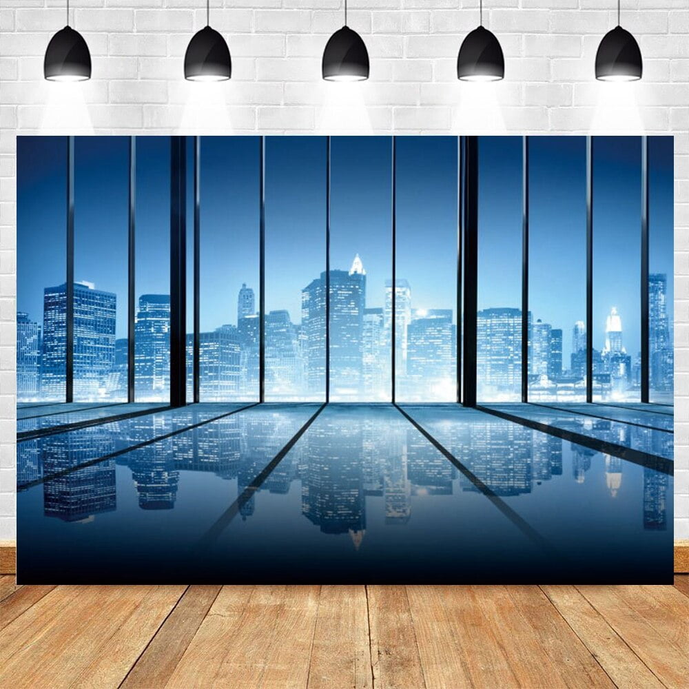 Business Office Sash Window Backdrop French Window Photography ...