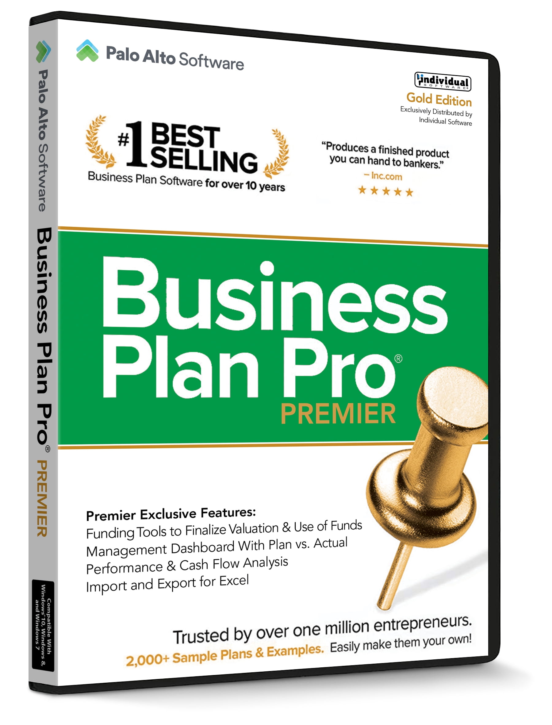 Business Plan Pro Premier - Gold Edition - Walmart.com
