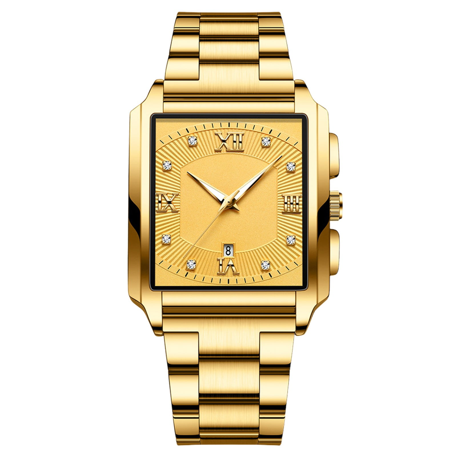 Business Quartz Watch For Men Metallic Craftsmanship High Tech ...