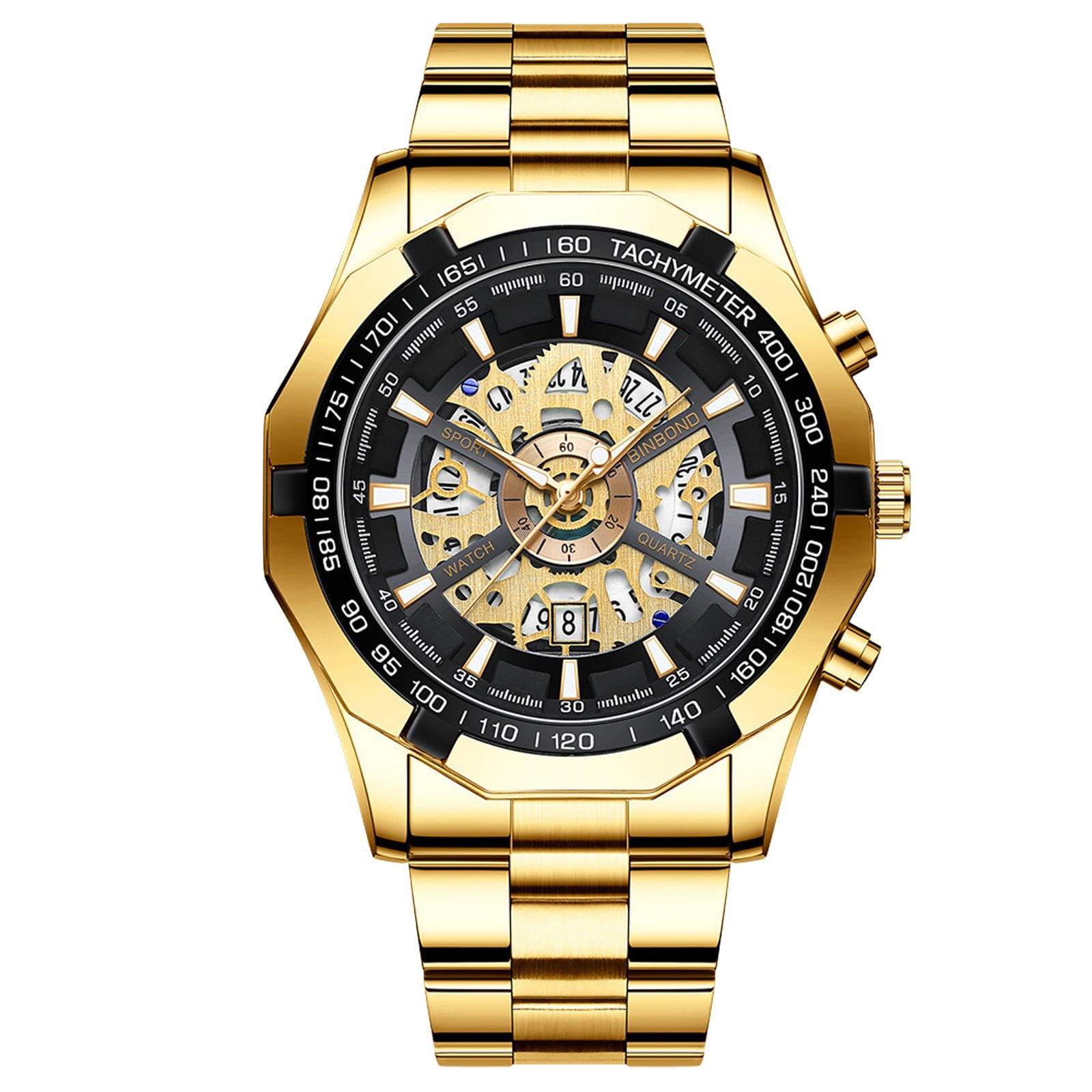 Business Quartz Watch For Men Metallic Craftsmanship High Tech ...