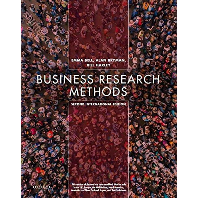 Business Research Methods, - Alan Bryman Bill Harley Emma Bell ...