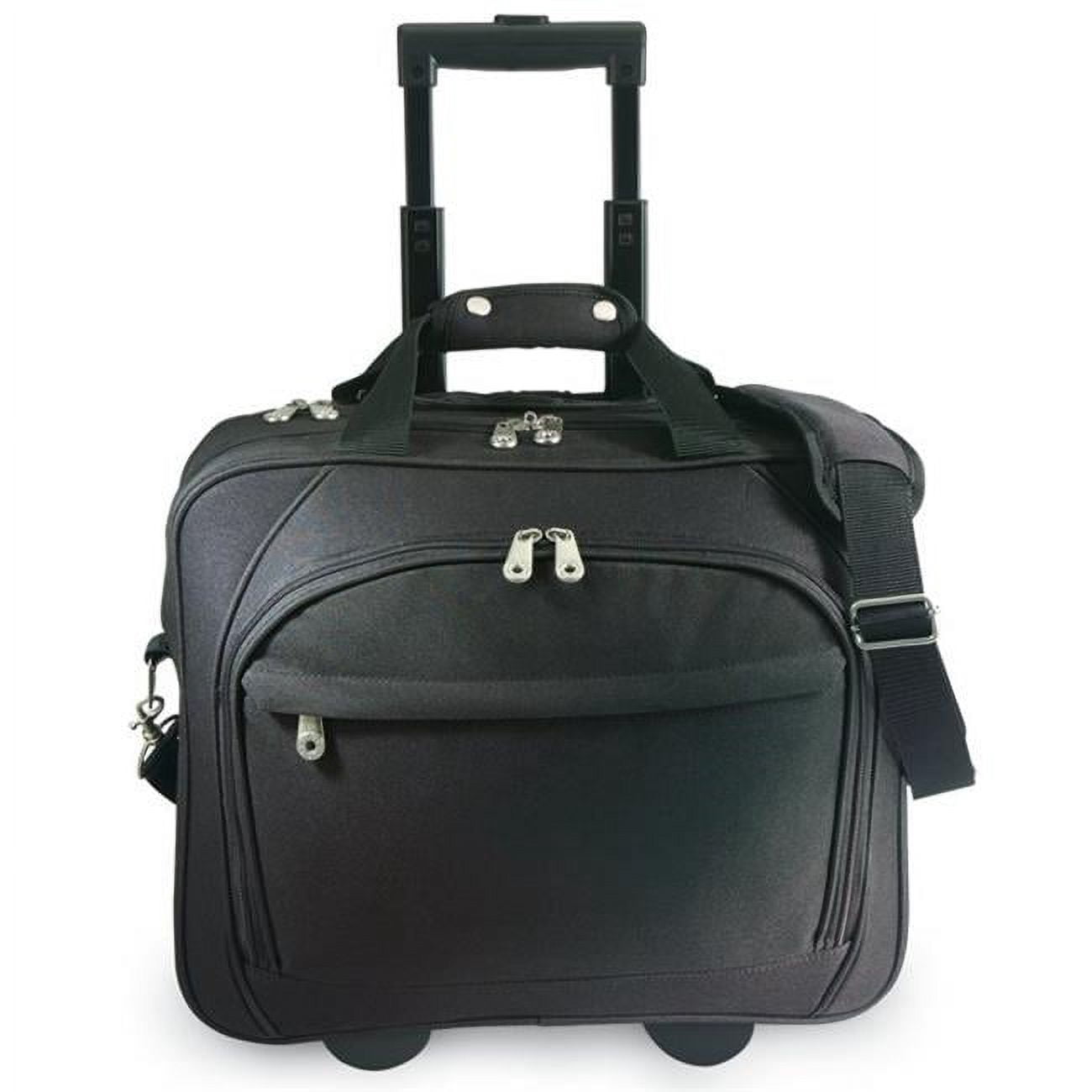 Business Rolling Laptop Briefcase With Laptop Holder - Walmart.com