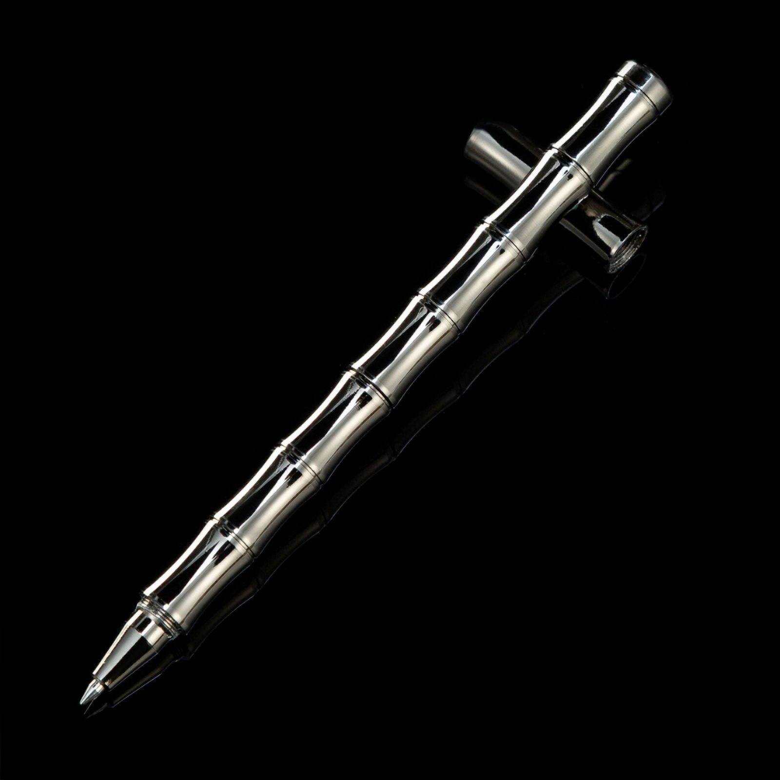 Business Signature Pen Signing Pen Bamboo-shaped Pen Barrel Metal Gel ...
