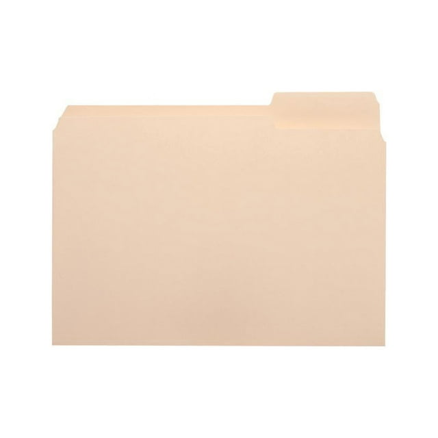 Business Source 1/3 Cut Tab File Folders - Walmart.com