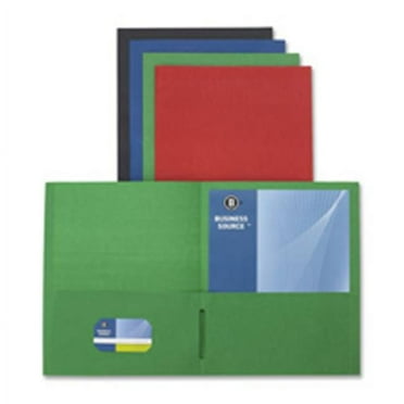 Two-Pocket Heavyweight Poly Portfolio Folder - Walmart.com