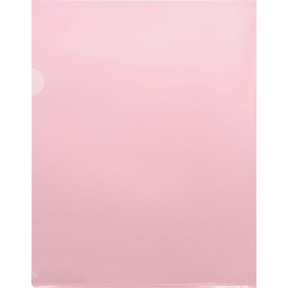 Business Source, BSN00607, Transparent Poly File Holders, 10 / Pack ...