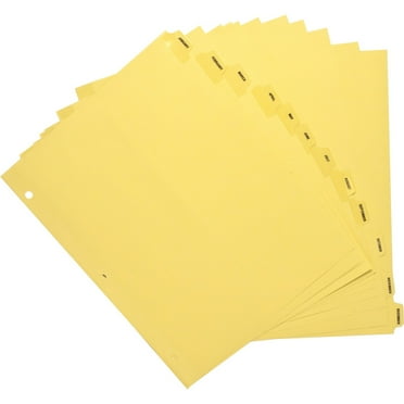 Business Source, BSN20067, Reinforced Insertable Tab Indexes, 8 / Set ...