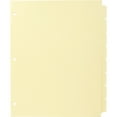 Business Source, BSN16481, Mylar-reinforced Plain Tab Indexes, 24 / Box ...