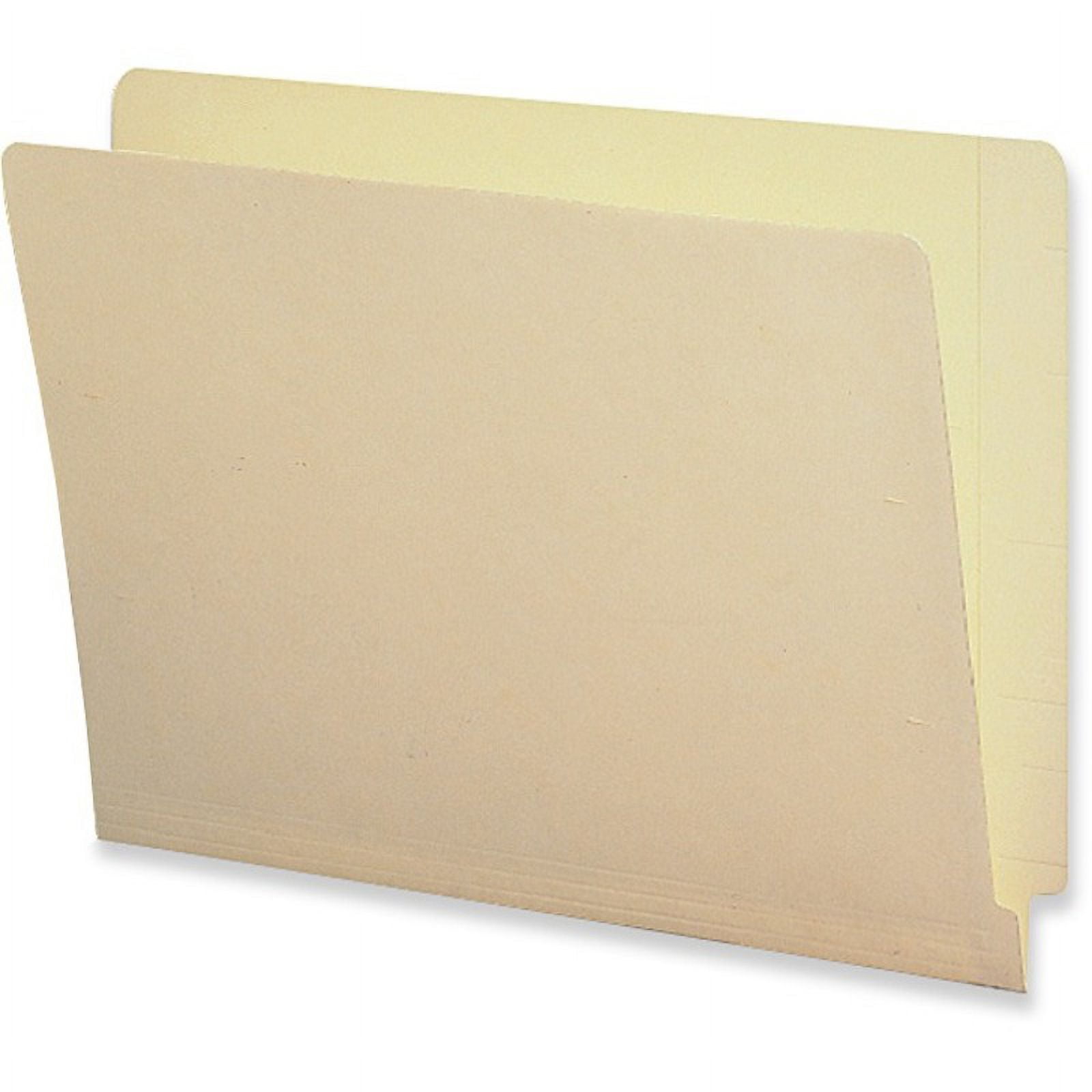Business Source, BSN17239, 2-Ply End Tab Manila File Folders, 100 / Box ...