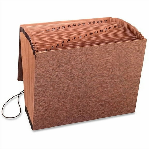 Business Source, BSN26552, Colored Expanding File Pockets, 1 Each, Red ...