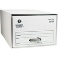 Business Source, BSN26755, Drawer Storage Boxes, 6 / Carton, White ...