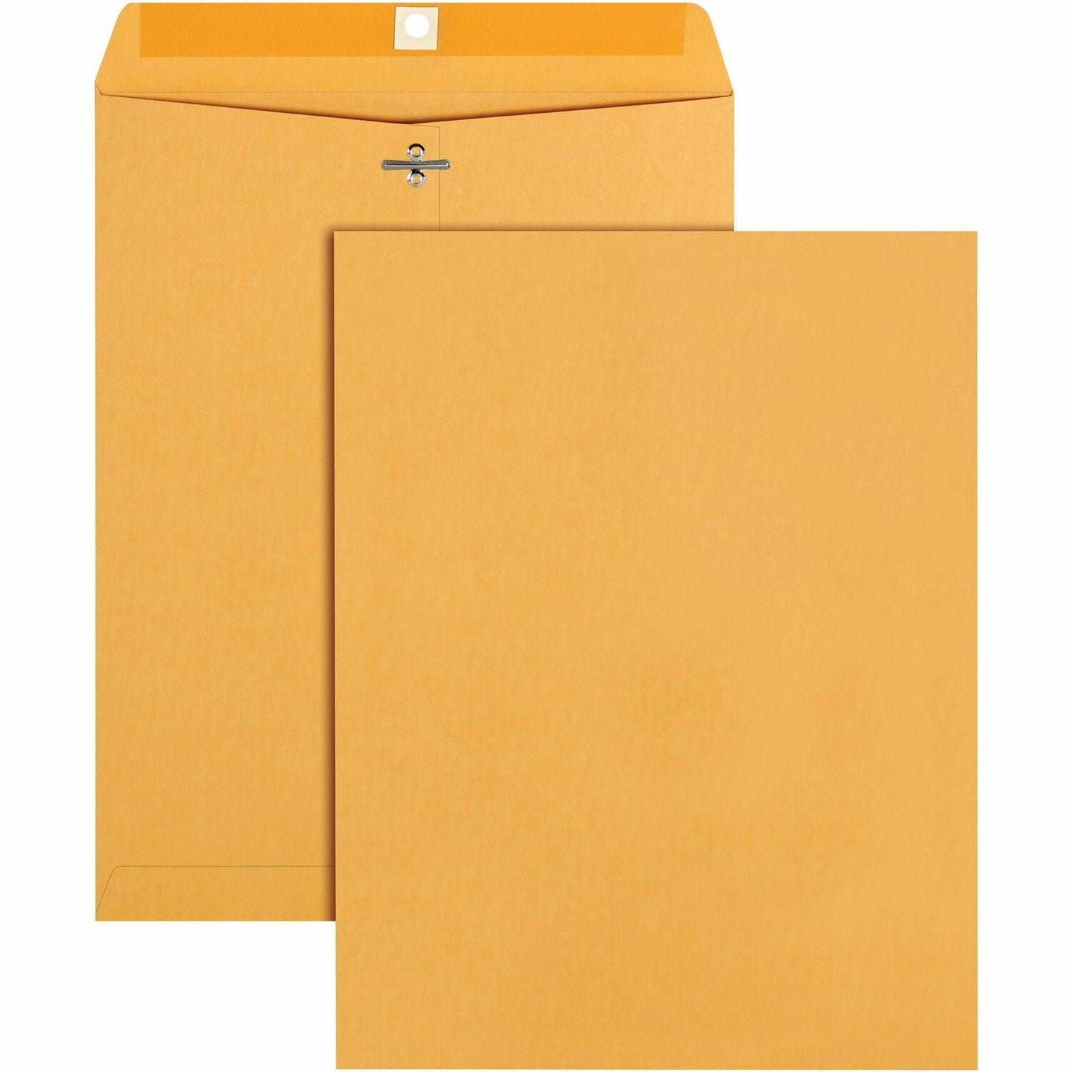 Business Source, BSN36664, Heavy-duty Clasp Envelopes, 100 / Box, Kraft ...