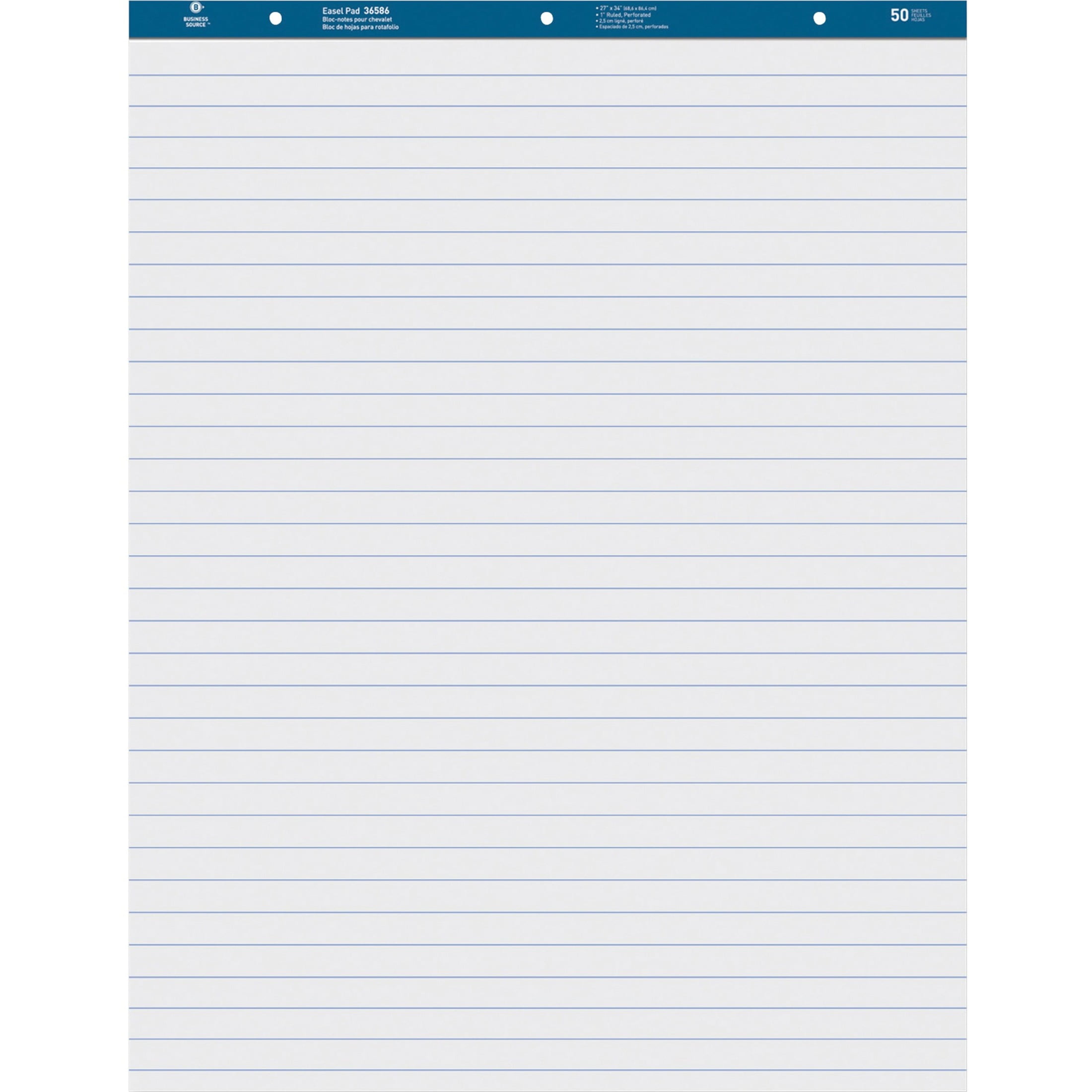Free Shipping! Business Source, BSN38590, Standard Ruled Easel Pad, 2 ...
