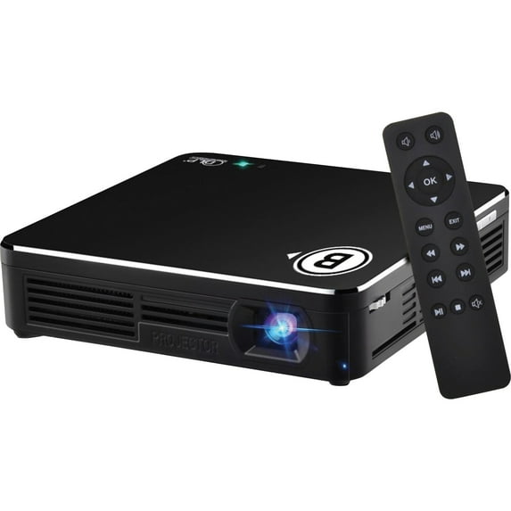 Business Source, BSN39039, DLP LED Mini Projector, 1 Each, Black ...