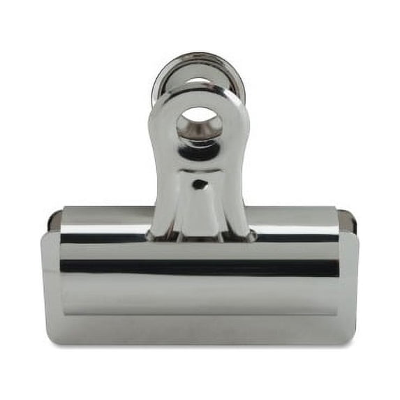 Business Source, BSN58503, Bulldog Grip Clips, 12 / Box, Silver ...