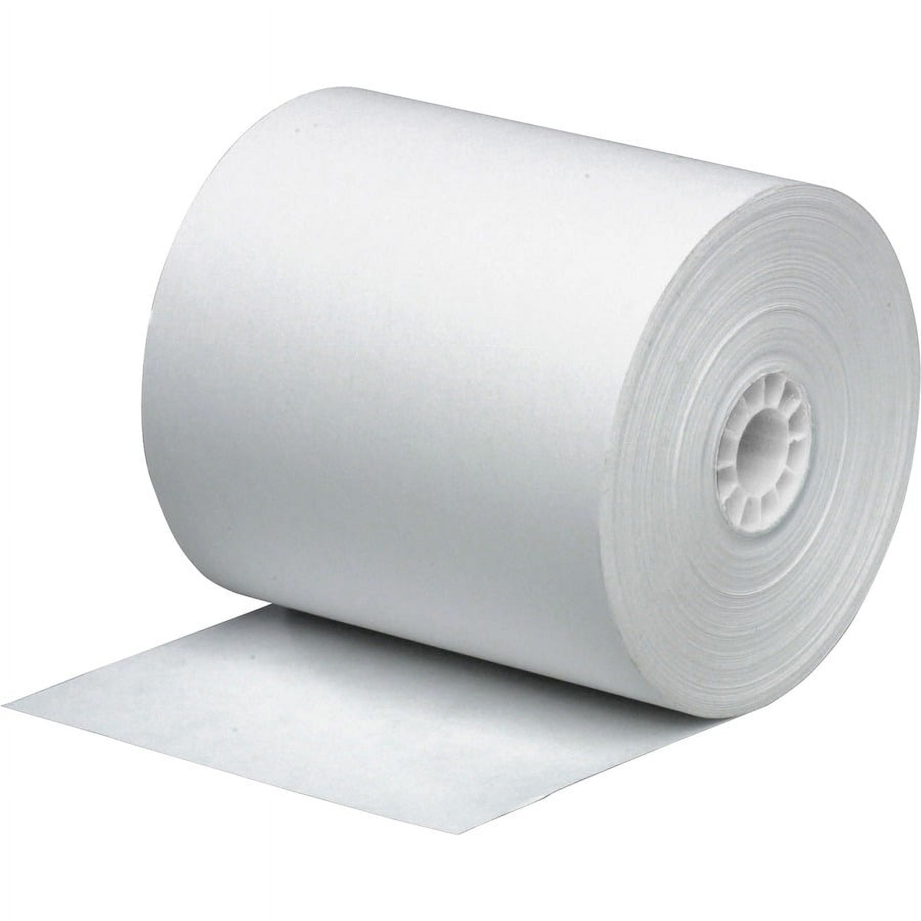 Business Source Bond Paper - White - 3" x 165 ft - 12 / Pack - SFI ...