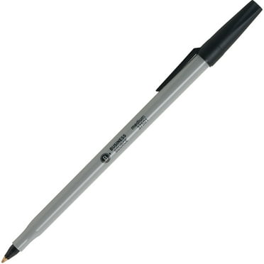 Business Source Medium Point Ballpoint Stick Pens Medium Pen Point ...