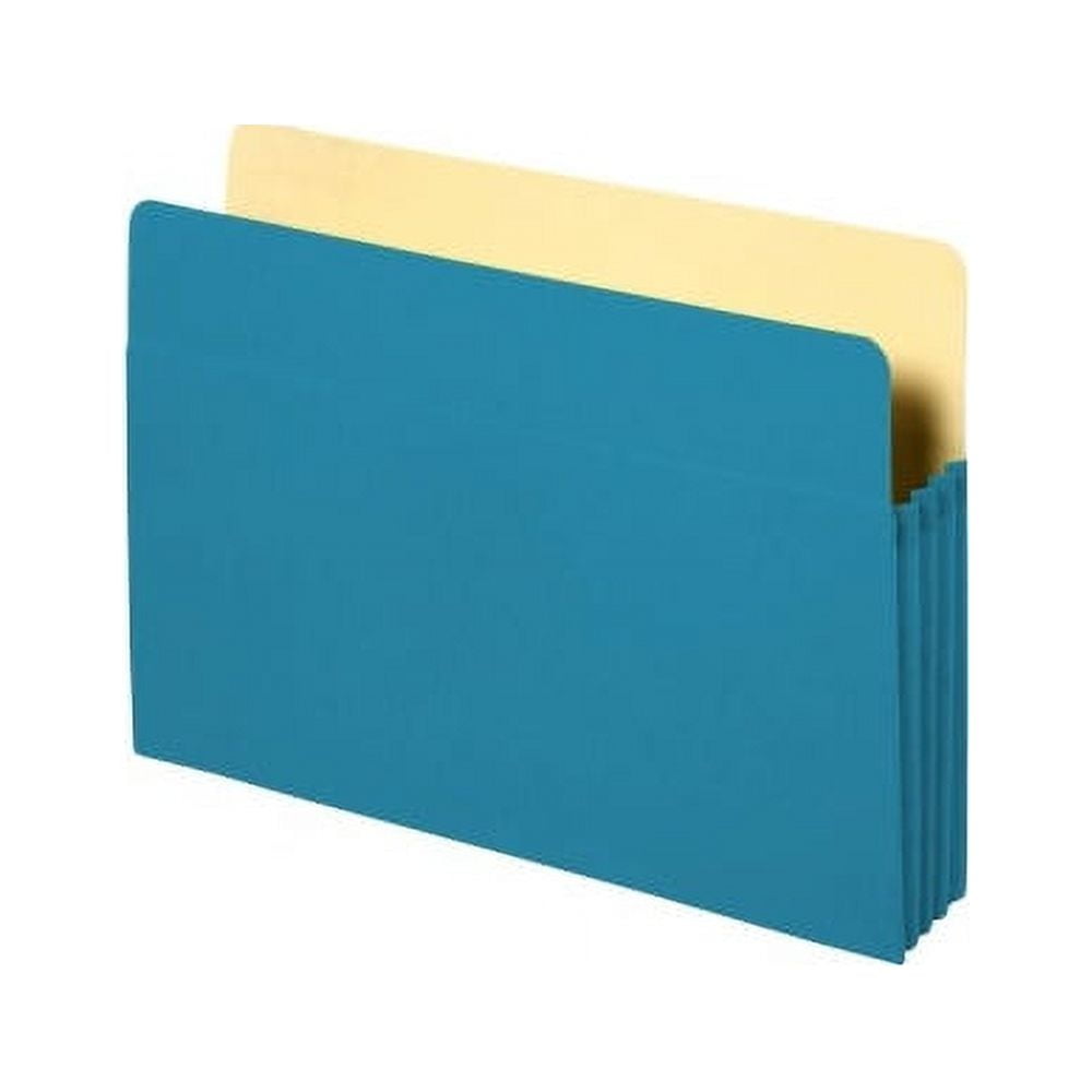 Business Source Colored Expanding File Pockets Letter - 8 1/2" x 11 ...
