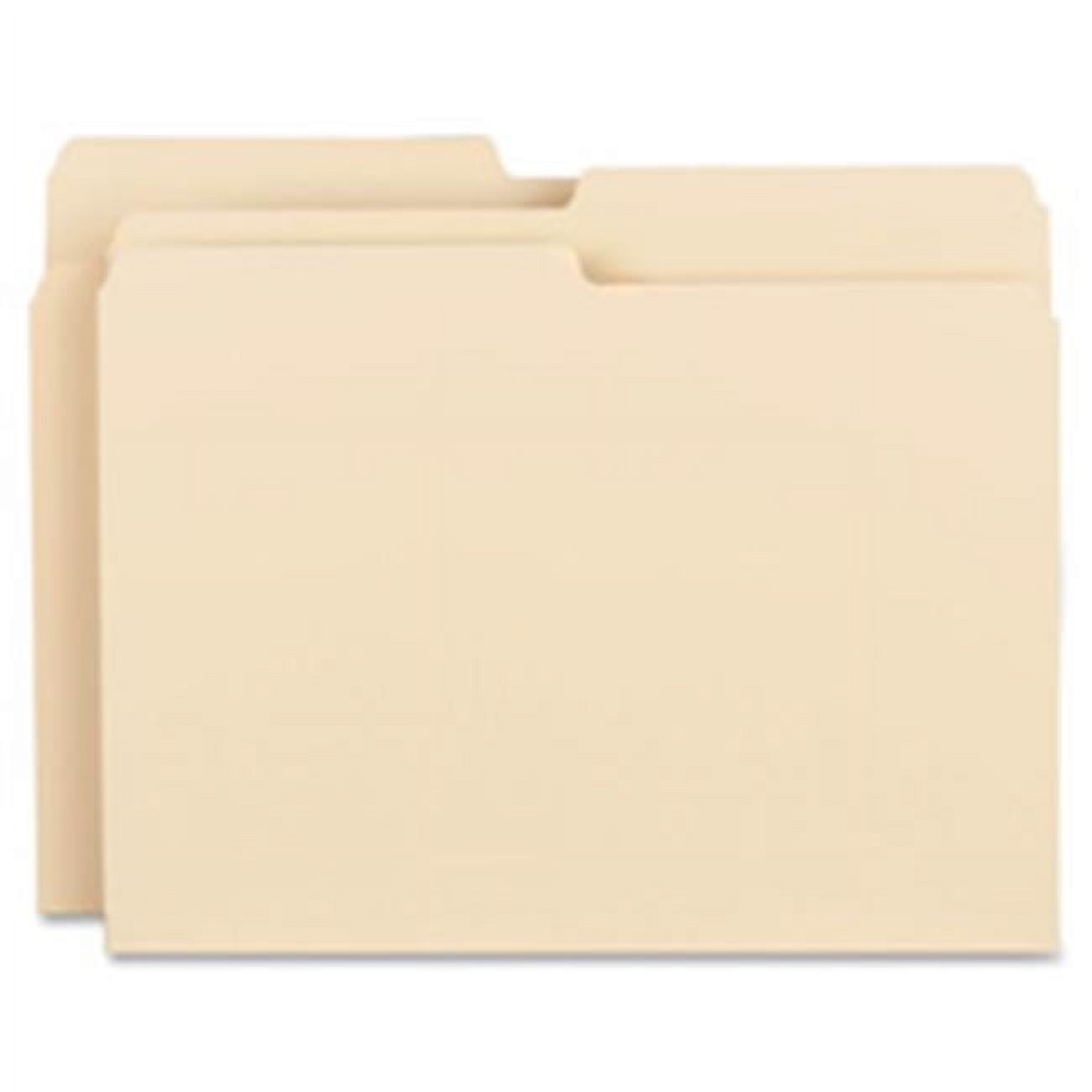 Business Source File Folder, 11 pt, .5 Cut Ast Tabs, Letter, 100-BX ...
