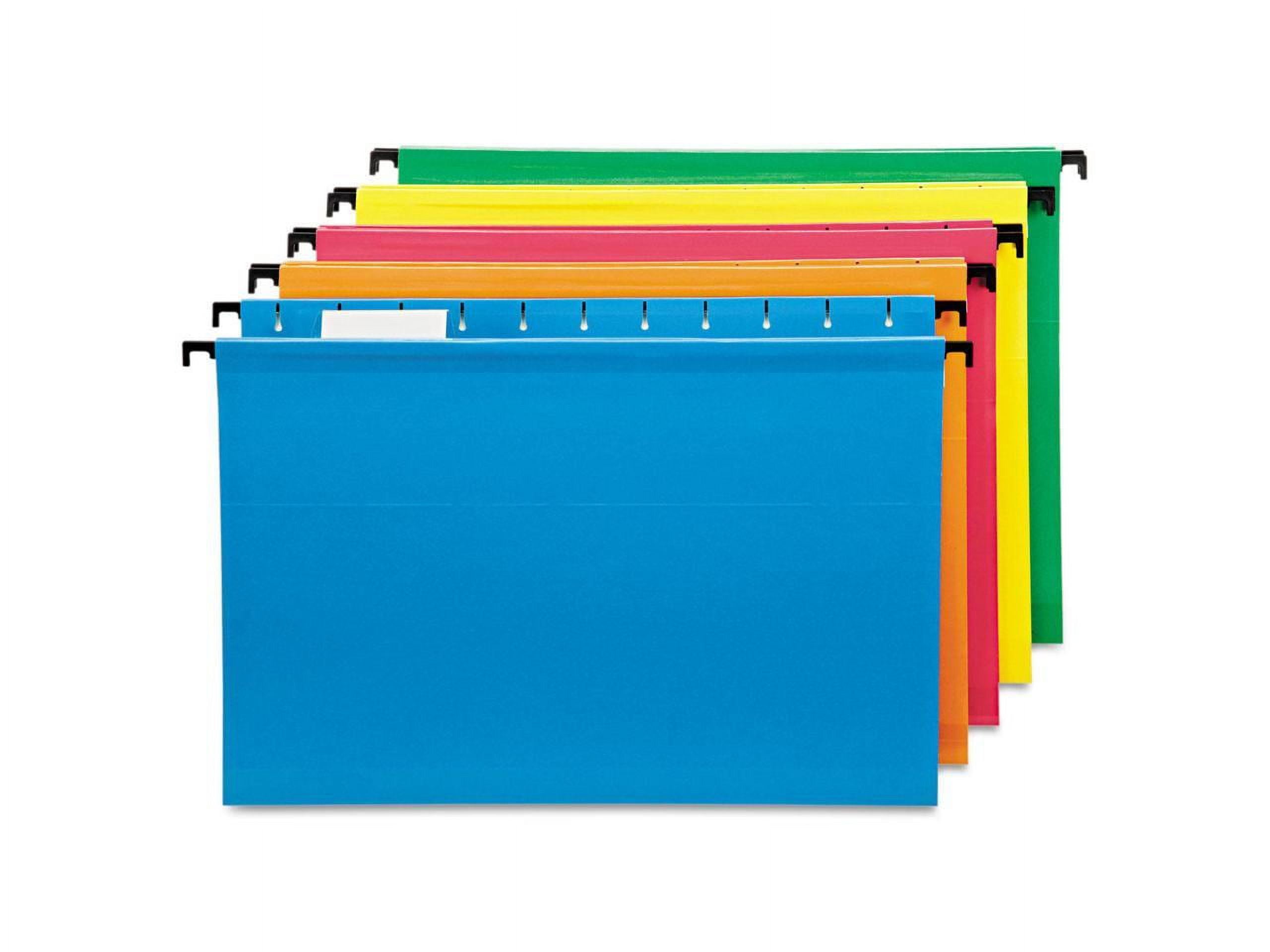 Business Source File Folder Interior Ltr 1/3" Cut 100/BX Green 43563 ...