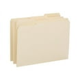 Business Source File Folder Letter 3/4" Exp. 14PT 1/3" 50/BX Manila ...