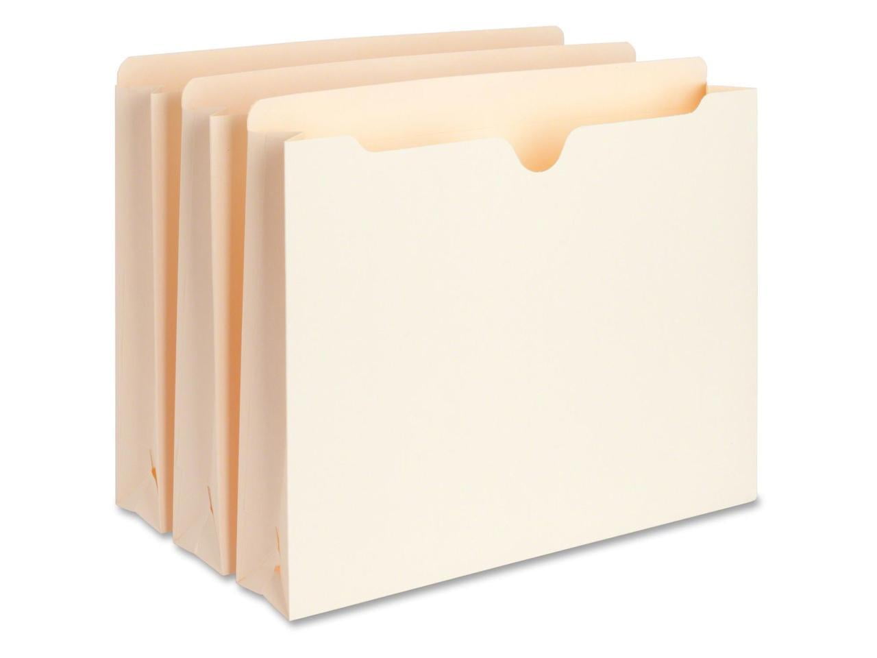 Business Source Filing Jackets 2" Exp 400 Cap. Letter 50/BX Manila ...