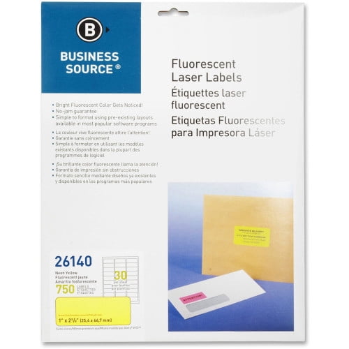 Business Source Neon Labels, Each - Walmart.com