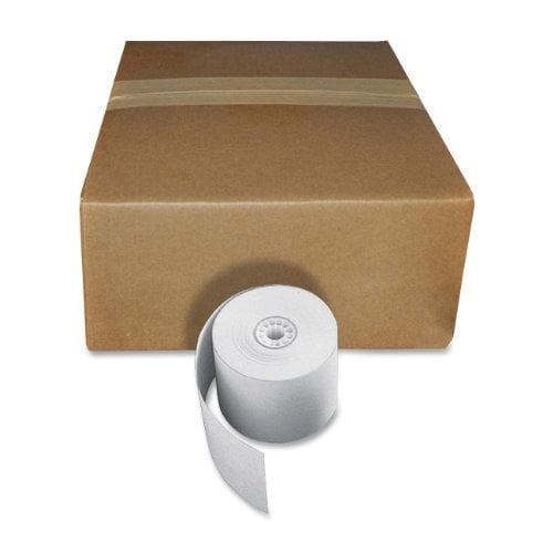 Business Source Paper Roll Single Ply Bond 2-1/4"x126' 100RL/CT WE ...