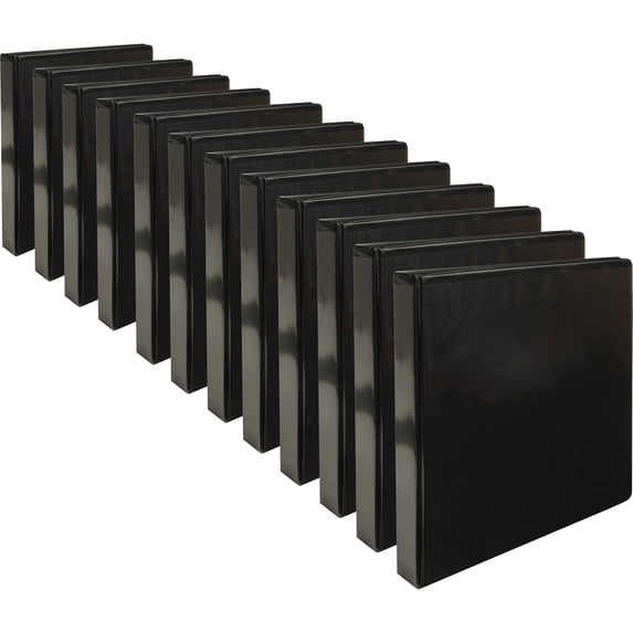 Business Source Round-ring View Binder - 1" Binder Capacity - Letter ...