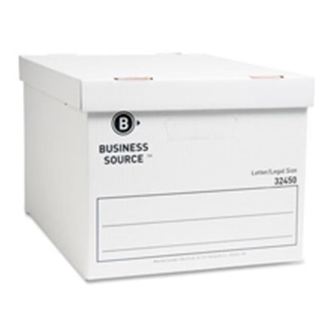 Business Source Storage Boxes- Letter-Legal- 12in.x15in.x10in.- 12-CT ...