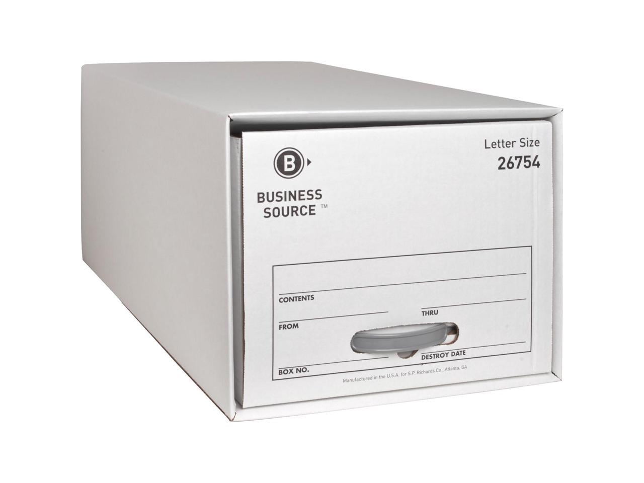 Business Source Storage Drawer Letter 12-1/2"x23-1/2"x10-1/4" 6/CT WE ...