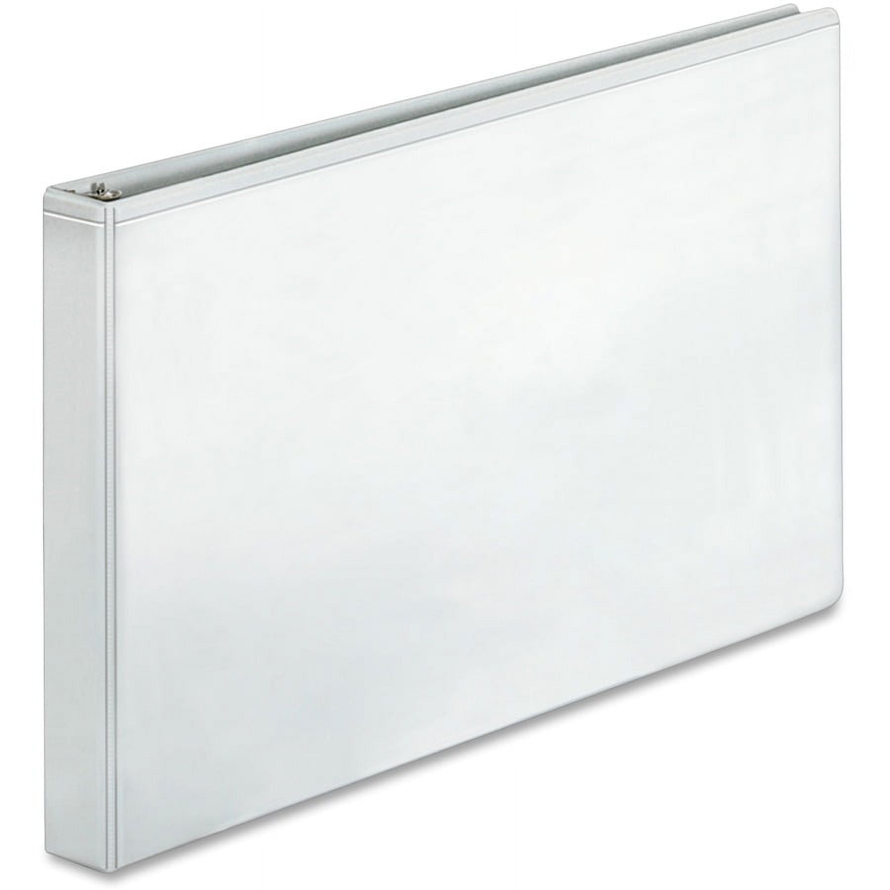 Business Source Tabloid-size Round Ring Reference Binder - 1" Binder ...