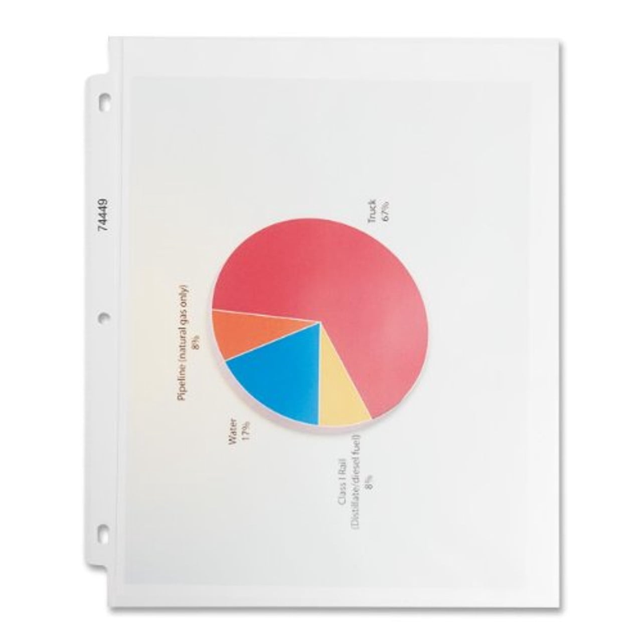 Business Source Top Loading Sheet Protector - Letter 8.50" X 11 ...